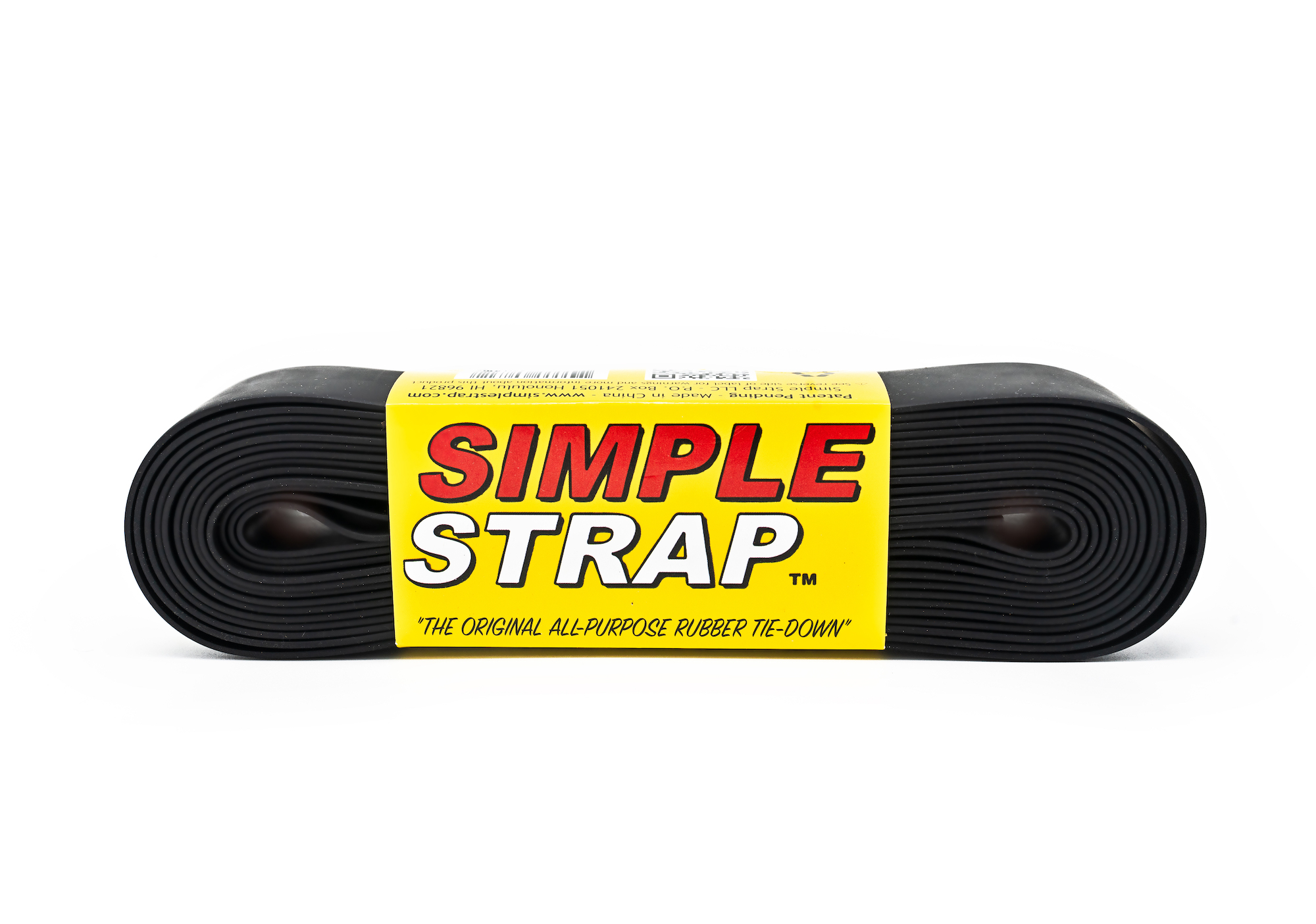 Simple Strap 2mm Black Frontal HI RES Web - Fletcher Products